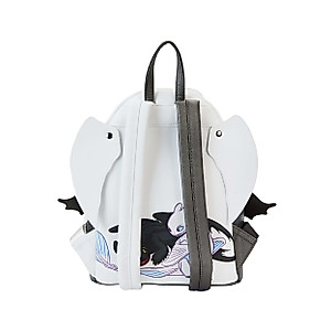 Loungefly How to Train Your Dragon Light and Night Fury Mini Backpack