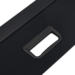 MUCO New Cargo Cover for 2019 2020 2021 2022 Lincoln Aviator Retractable Black Rear Trunk Shade Luggage Security Cover-Retractable Trunk Cover