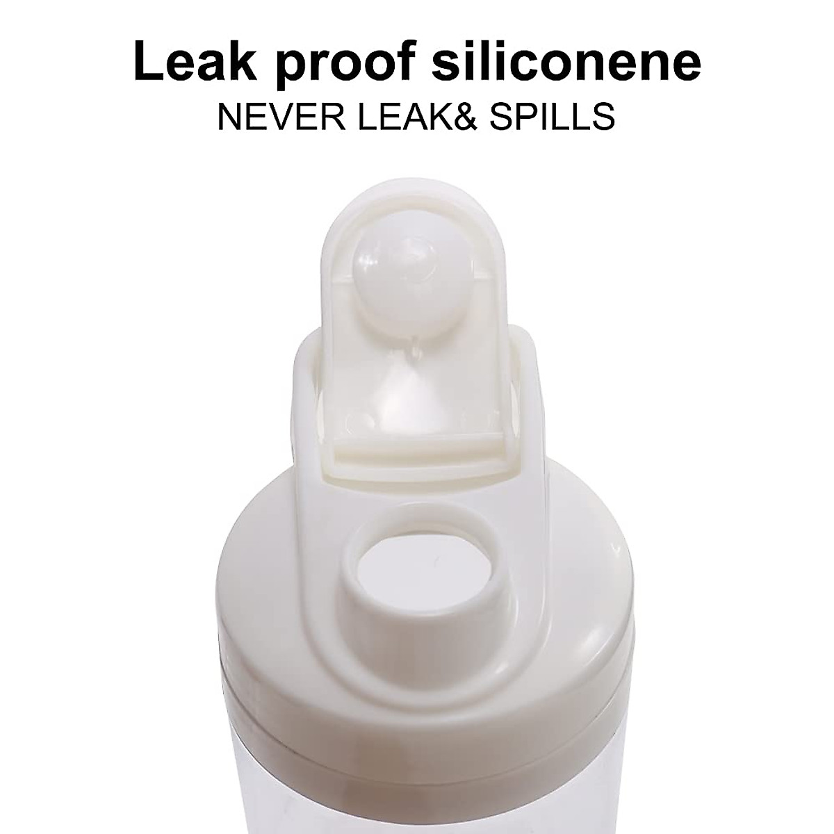 KesaPlan Self Mixing Mug Electric Protein Shaker Bottle, Protein Shaker Cup, 25 oz High-Torque Battery-Powered Blender Shake Bottle,Portable,Self-Stirring Mug for Various Powder (White)