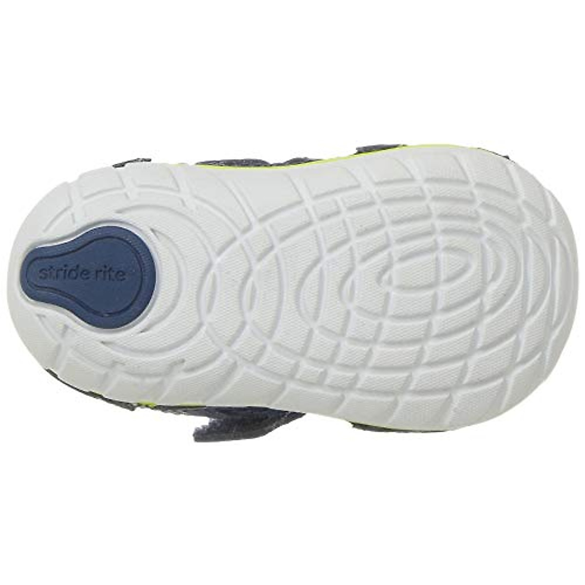 Stride Rite Soft Motion Jamie Running Shoe, Navy, 3 M US Infant