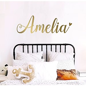 Custom Name wall Decal/Best selling items/Girls name sticker/Personalized Wall Decal/Nursery Baby Name Decal/kids name sticker/Gift/Made in USA