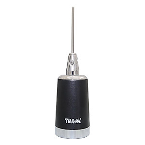 Tram 1180 150-Watt Pretuned Dual-Band 144 MHz to 148 MHz VHF/430 MHz to 450 MHz UHF Amateur Radio Antenna with NMO Mounting