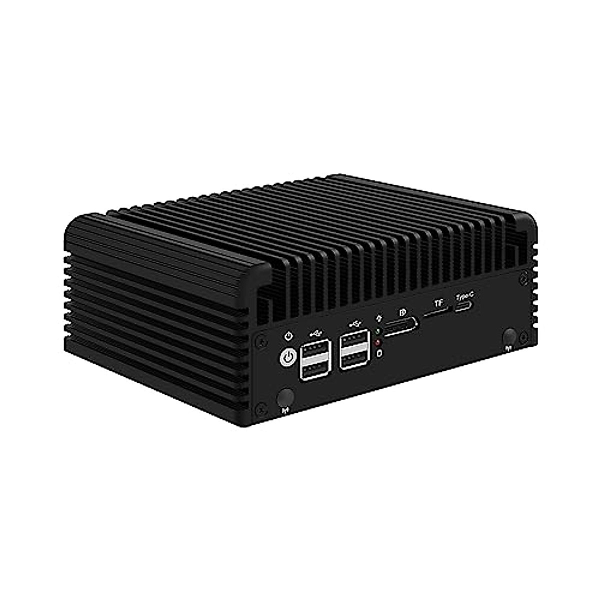 Micro Firewall Appliance, Mini PC, OPNsense, VPN, Router PC, Intel Alder Lake-N 12th Gen N100, HUNSN RJ38, 5 x 2.5GbE I226-V, 2 x HDMI, DP, TF, Type-C, 8G DDR5 RAM, 128G SSD