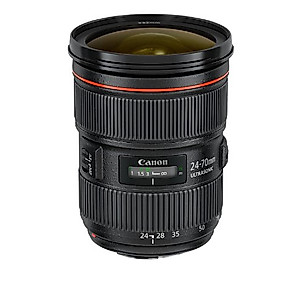 Canon EF 24-70mm f/2.8L USM Standard Zoom Lens for Canon SLR Cameras