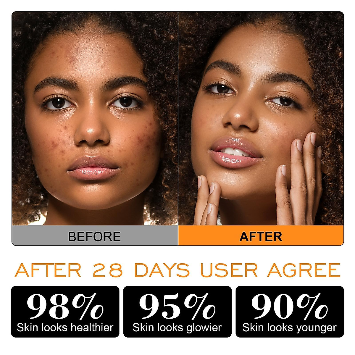 ZealSea Vitamin C American Kaolin Clay Mask with Turmeric, Pro Ultra-Fine Creamy Texture, Deep Pore Cleansing Even Skin Tone Brighten Control Oil Detoxify, 30% Aloe, Jojoba Oil, Shea Butter & Squalane