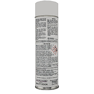 Garage Door Lube and Rust Preventative | 12' Spray Range | No Silicones | Dries Clear | Oil Based Lubricant | 15oz | Reduce Noise | Quiet Squeaks (Single)