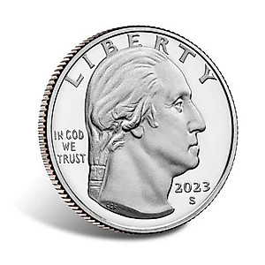 2023 S 2023 S Silver Quarter Proof Set 5 Coin DCAM US Mint 23WS With Box and COA Quarter US Mint Proof