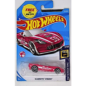 Hot Wheels Barbie car - '14 Corvette Stingray