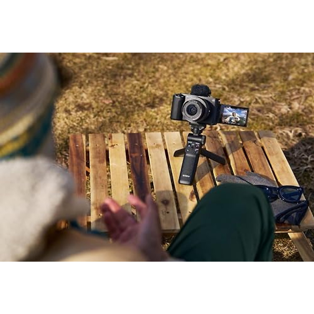 Sony Alpha ZV-E1 Full-Frame Interchangeable Lens Mirrorless Vlog Camera with 28-60mm Lens - Black Body