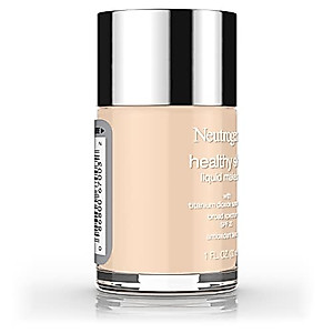 Neutrogena Healthy Skin Liquid Makeup Foundation, Broad Spectrum SPF 20 Sunscreen, Lightweight & Flawless Coverage Foundation with Antioxidant Vitamin E & Feverfew, 30 Buff, 1 fl. oz