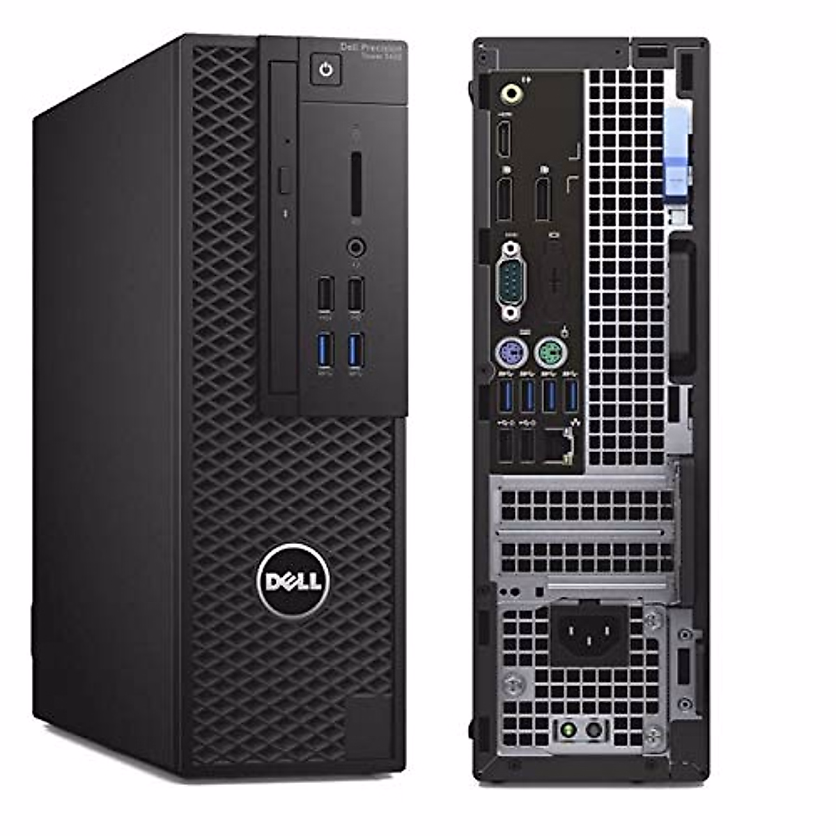 Dell Precision Tower 3420 Workstation i7-6700 4C 3.4Ghz 32GB 250GB NVMe Win 10 (Renewed)