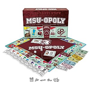 Late for the Sky MSU-Opoly Mississippi State Board Game