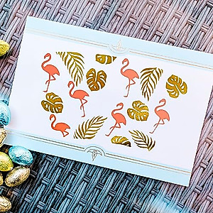 Gatichetta Foil Self Adhesive Vinyl 12" x 6FT Textured Metallic Craft Permanent Vinyl Roll for Cutting Machine, Mugs, Decals, Stickers, Foil Gold