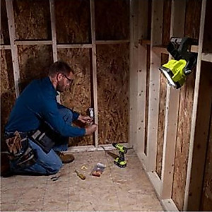 Ryobi P720 One+ 18-Volt Dual Power 20-Watt LED Work Light w/ Tripod Mount (Battery Not Included / Tool Only)