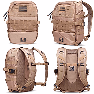 BattlePack Elite | Standalone and Tactical Vest Backpack | Combat Veteran Owned Company | 1 Day Assault Pack | Outdoors Pack
