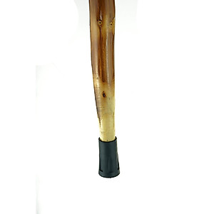 SE Survivor Series 55" Hand Carved Wolf Hiking Stick, Weatherproof, Rope Wrapped, Metal Tip - WS626-55RW