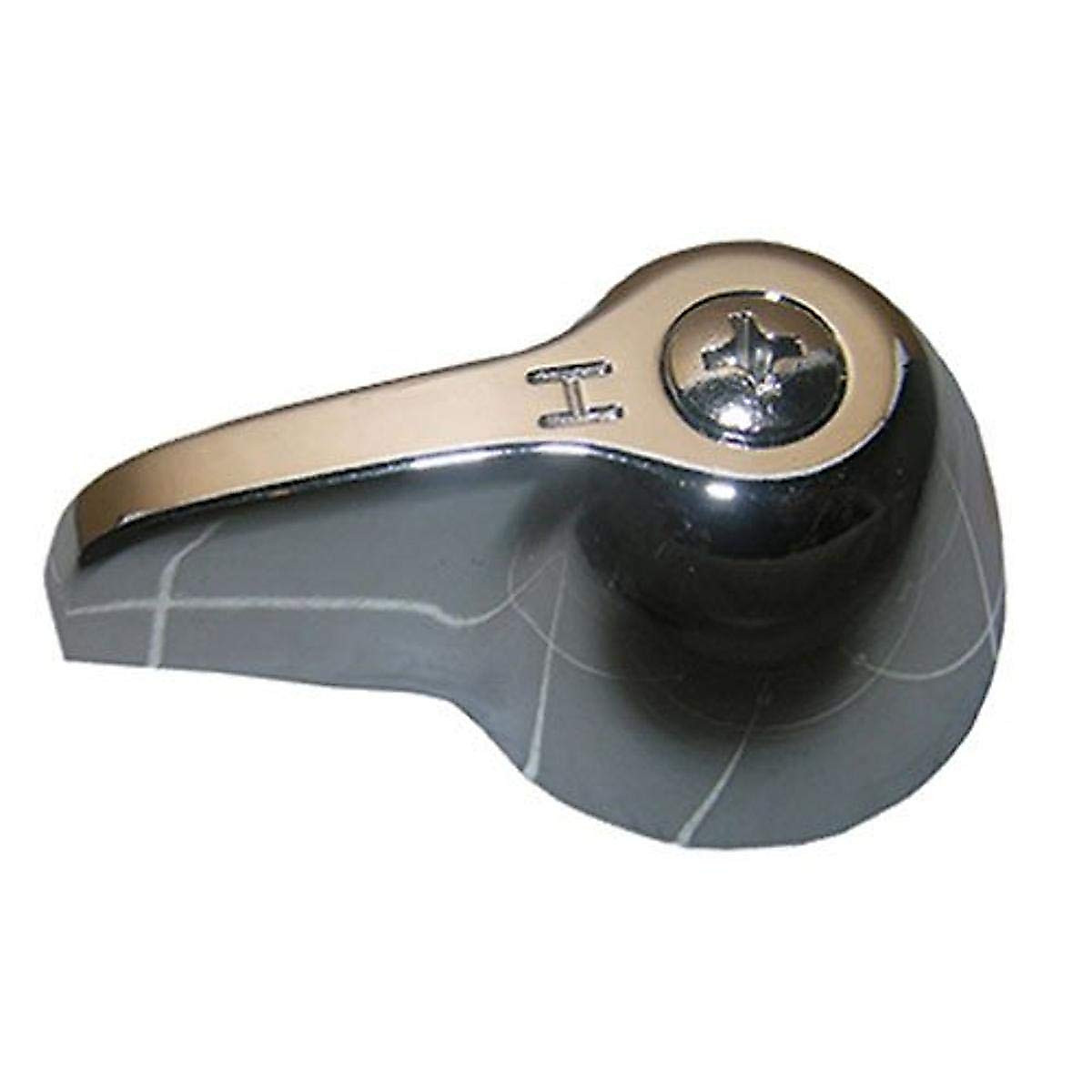 LASCO HL-76P Hot Chrome Plated Crown Jewel Lever Handle for Price Pfister Brand