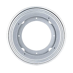 Rotating Swivel Plate, Galvanized Lazy Susan Rotating Turntable Ball Bearing Swivel Plate for Kitchen (8 inch-Silver)