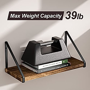 Love-KANKEI Floating Shelves Bundle（Contains 2 Items）