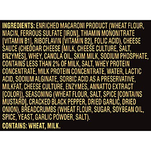 Cracker Barrel Oven Baked Sharp White Cheddar Macaroni and Cheese Dinner (12.3 oz Pouch)