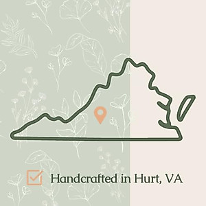 Hearth and Homestead: Calm Down Lavender Gift Set: Handmade and Organic Tallow Balm, Lip Balm, Olive oil Soap, Magnesium Bath Tea Soak