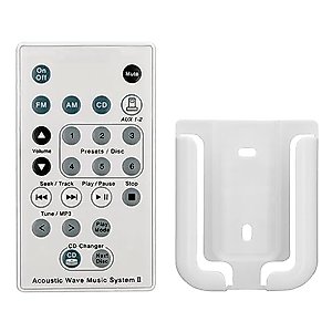 Replacement Remote Control for Bose AW-1 AW1 AW-1D Acoustic Wave CD Changer Music System