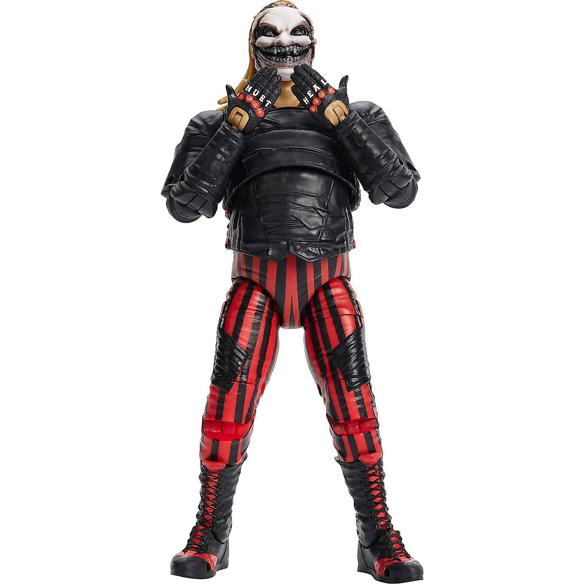 Mattel WWE Ultimate Edition Action Figure & Accessories Set, "The Fiend" Bray Wyatt 6-inch Collectible with 30 Articulation Points, Swappable Pieces & Entrance Gear