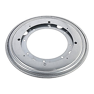 4 Types Heavy Duty Round lazy susan bearing lazy susan type 6in Shape Galvanized Turntable Bearing Rotating Plate (9 inch)