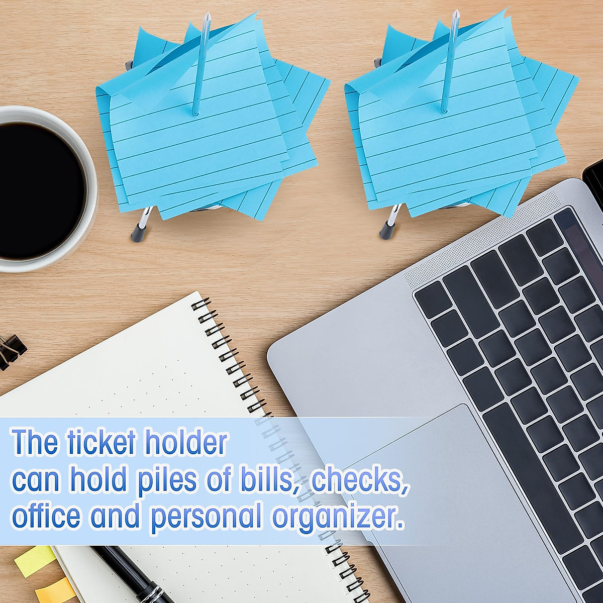 Barydat 10 Pcs Receipt Holder Spike 6.7 Inch Check Spindle Desk Receipt Holder Organizer Ticket Stabber for Restaurant Ticket Holder Stainless Steel Bill Fork for Memo Food Order Paper Stand Supplies