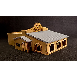 GameCraft Miniatures 28mm Taco Restaurant (MDF) - 28MMDF163