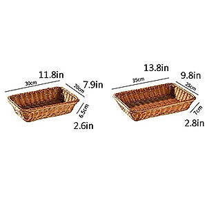 Serving Trays Tray Serving Tray Multifunctional Tray Breakfast Drink Snack Coffee Table Home Decor Elegant Decorative Tray (Size : B)