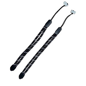 Improved Replacement Wrist Wraps for Oculus Quest 2 Gen Controller, Professional Wrist Lanyards with Resin White Stopper, Replacement Adjustable Hand Straps for Oculus Controller（BF）