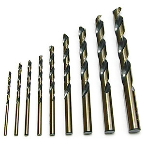 Norseman USA Made Magnum Super Premium Jobber High Speed Steel Twist Drill Bits Type 190-AG - #40 - PACK OF 5