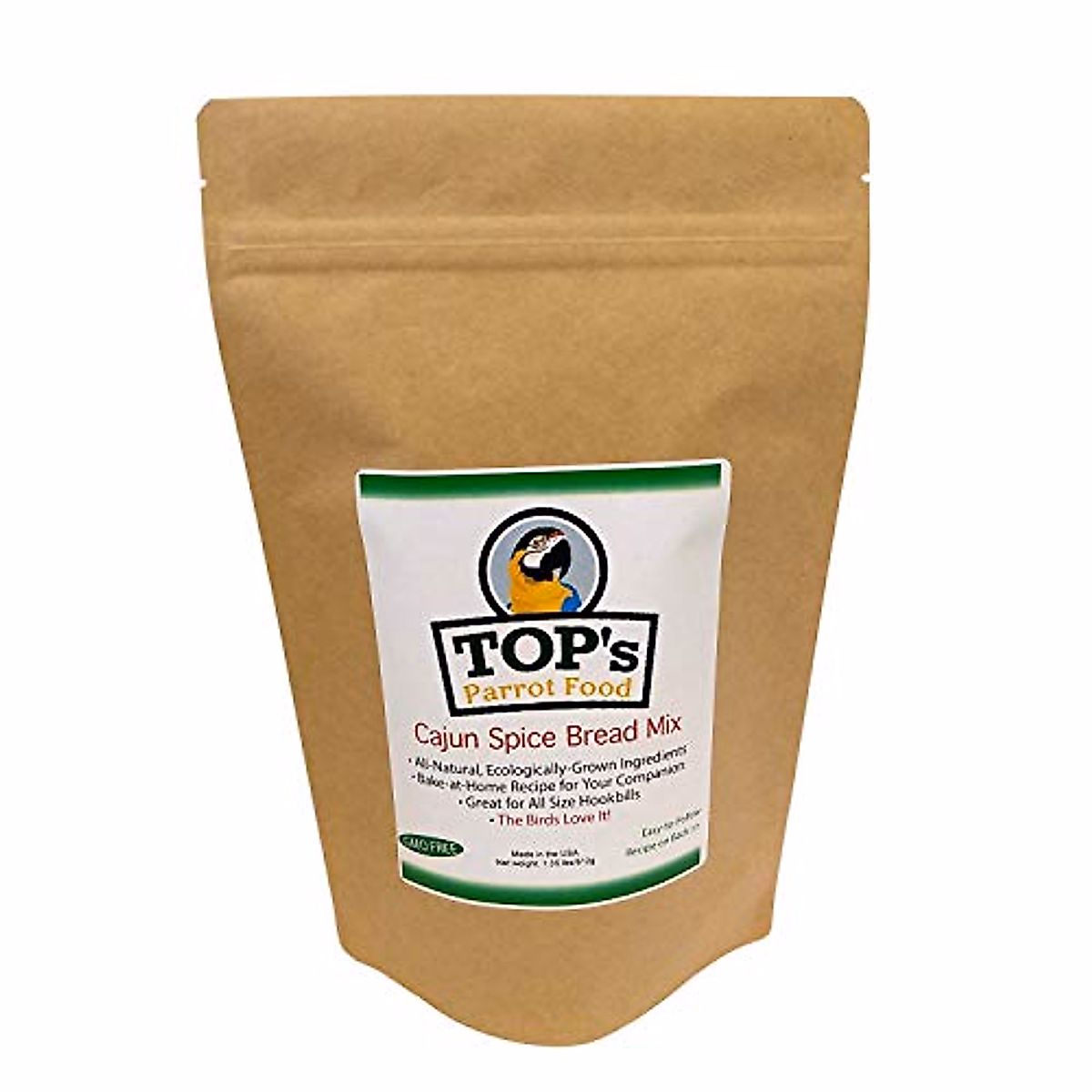 TOP's Premium Birdie Bread Mix Cajun Spice 1.35lbs