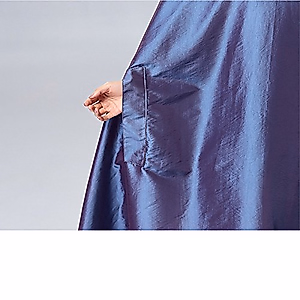 OLizee Hair Cut Hairdressing Cape Cloth Apron Stretch Out Hand Waterproof Salon Barber Gown 57 x 63", (Purple)