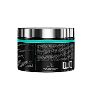 XMONDO Color Turquoise Depositing Mask & Semi-Permanent Turquoise Dye | Infused with Bond Booster Technology & Hyaluronic Acid for Nourishment, Revitalization & Repair, Vegan Formula, 8 Fl Oz 1-Pack