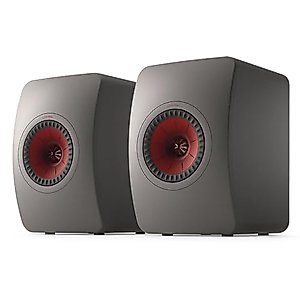 KEF LS50 Meta Passive Bookshelf Speakers - Pair (Titanium Grey)
