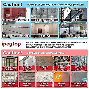 iPEGTOP 4 in1 Suction Cup Shower Caddy Bath Wall Shelf + Soap Dish Holder