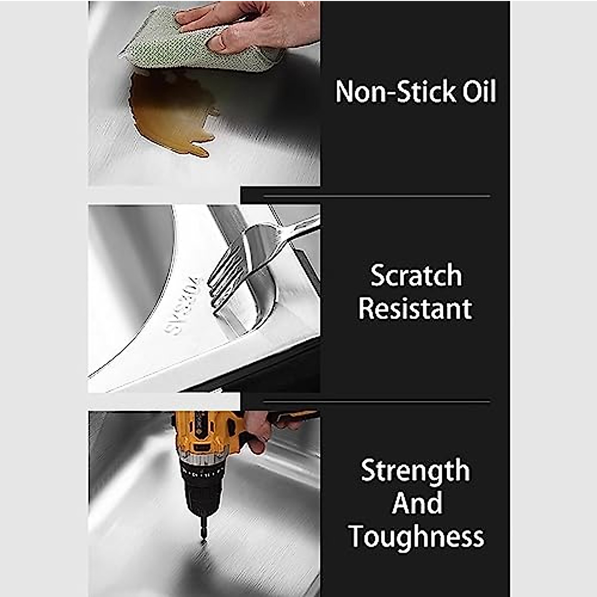 Single Bowl Stainless Steel 304 Sink,Single Bowl Kitchen Sinks,Commercial Restaurant Kitchen Bar Sink,Free Standing Utility Sink with Stand,for Laundry Garage Indoor Outdoor ( Color : Hot and cold fau