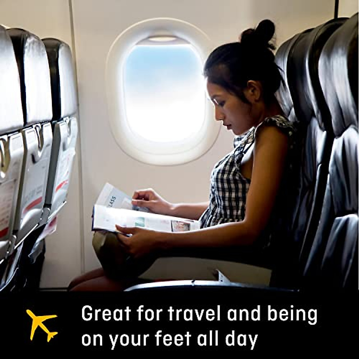 FUTURO Trouser Socks for Women Moderate (15-20 mm/Hg), Medium