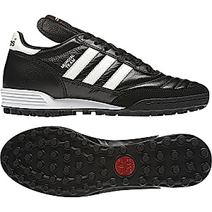 adidas Performance Men's MUNDIAL TEAM Athletic Shoe, black/white/red, 9.5 M US