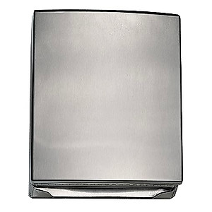 BOBRICK 4262 ConturaSeries Stainless Steel Paper Towel Dispenser with TowelMate, Satin Finish, 4-7/8" Length, 13-1/4" Height, 10-13/16" Width