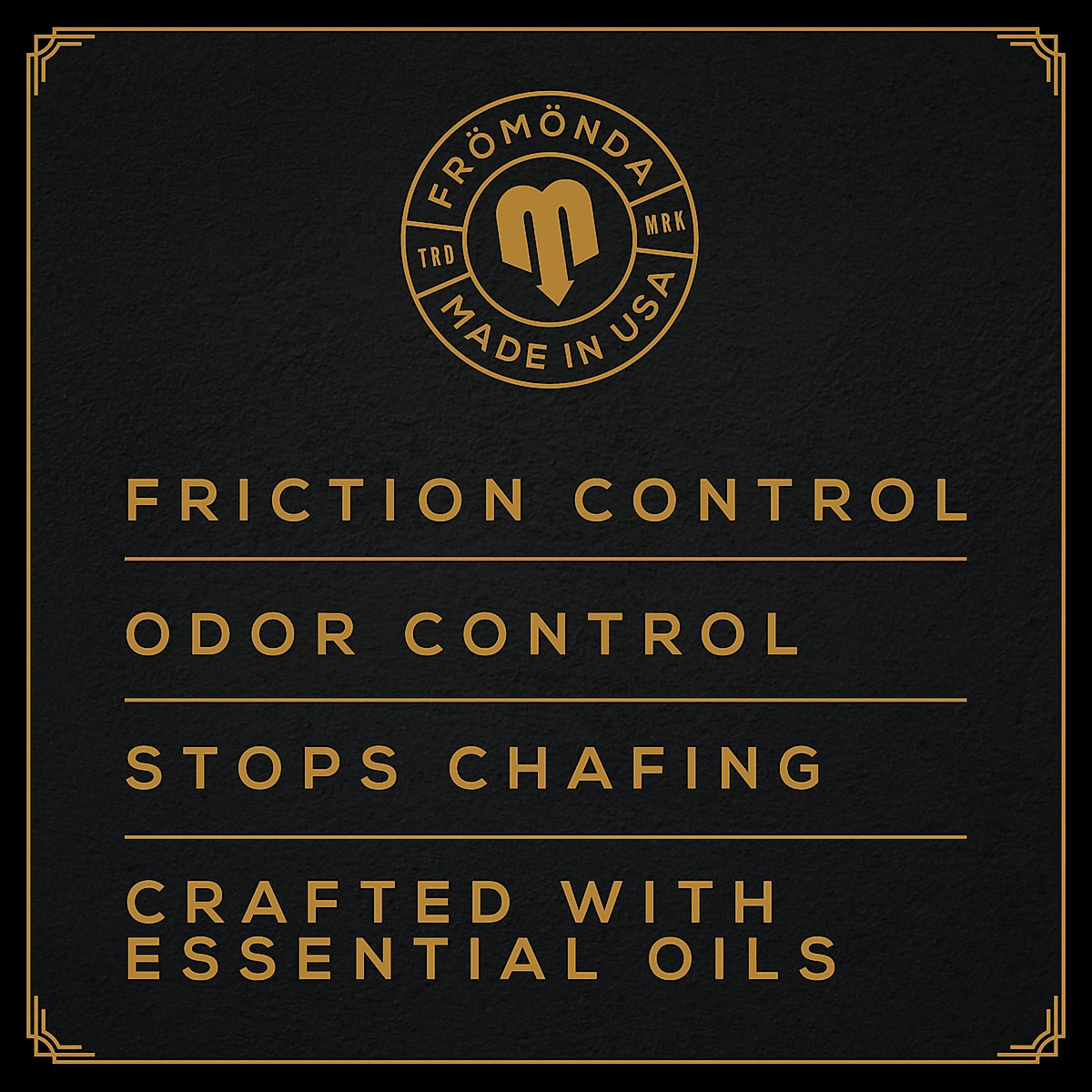 Fromonda (Woody) Body Powder Cedarwood & Tea Tree (5 oz, 1-Pack) Unisex, Talc-Free, Anti-Chaffing, Sweat Defense with Essential Oils