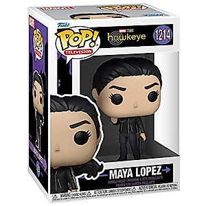 POP Marvel: Hawkeye - Echo (Maya Lopez) Funko Vinyl Figure (Bundled with Compatible Box Protector Case)