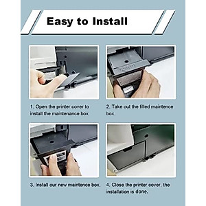 NEXTPAGE T6711 Ink Maintenance Tank with chip Remanufactured for WF7710 WF7720 WF3620 WF3640 WF7110 WF7610 WF7620 Printer (T671100 Ink Maintenance Box 1 Pack)