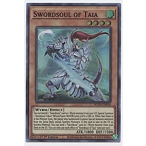 Swordsoul of Taia - BODE-EN004 - Super Rare - 1st Edition