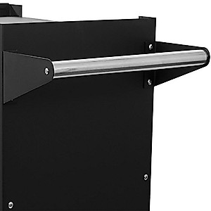 Concession Land - Black Popcorn Cart for 8 oz. Popcorn Machine, 1 Each