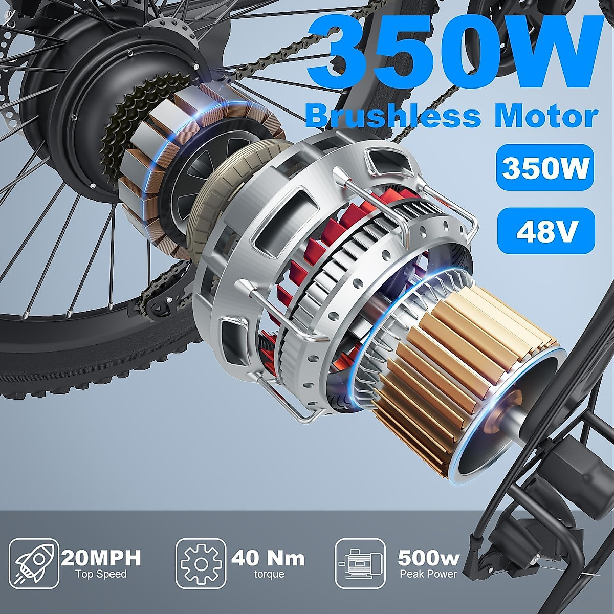 ANCHEER Electric Bike for Adults, 48V 499Wh Ebike, 26" City Commuter Bike with 48V Removable Battery, Up to 55 Miles, 3H Fast Charge, 7-Speed, Step-Thru Cruiser Bike for Women Men, UL 2849 Certified