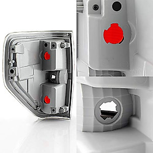 AKKON - For 2009-2014 Ford F-150 F150 Styleside Pickup Truck Tail Light Brake Lamp Driver left side Replacement