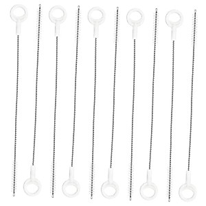 BESPORTBLE 40 pcs Straw Brush Metal Water Bottle Stainless Straws Stainless Cleaner Reusable Straw Cleaner Straw Cleaning Brush Milk Bottle Cleaning Stainless Steel Brush Small Brush